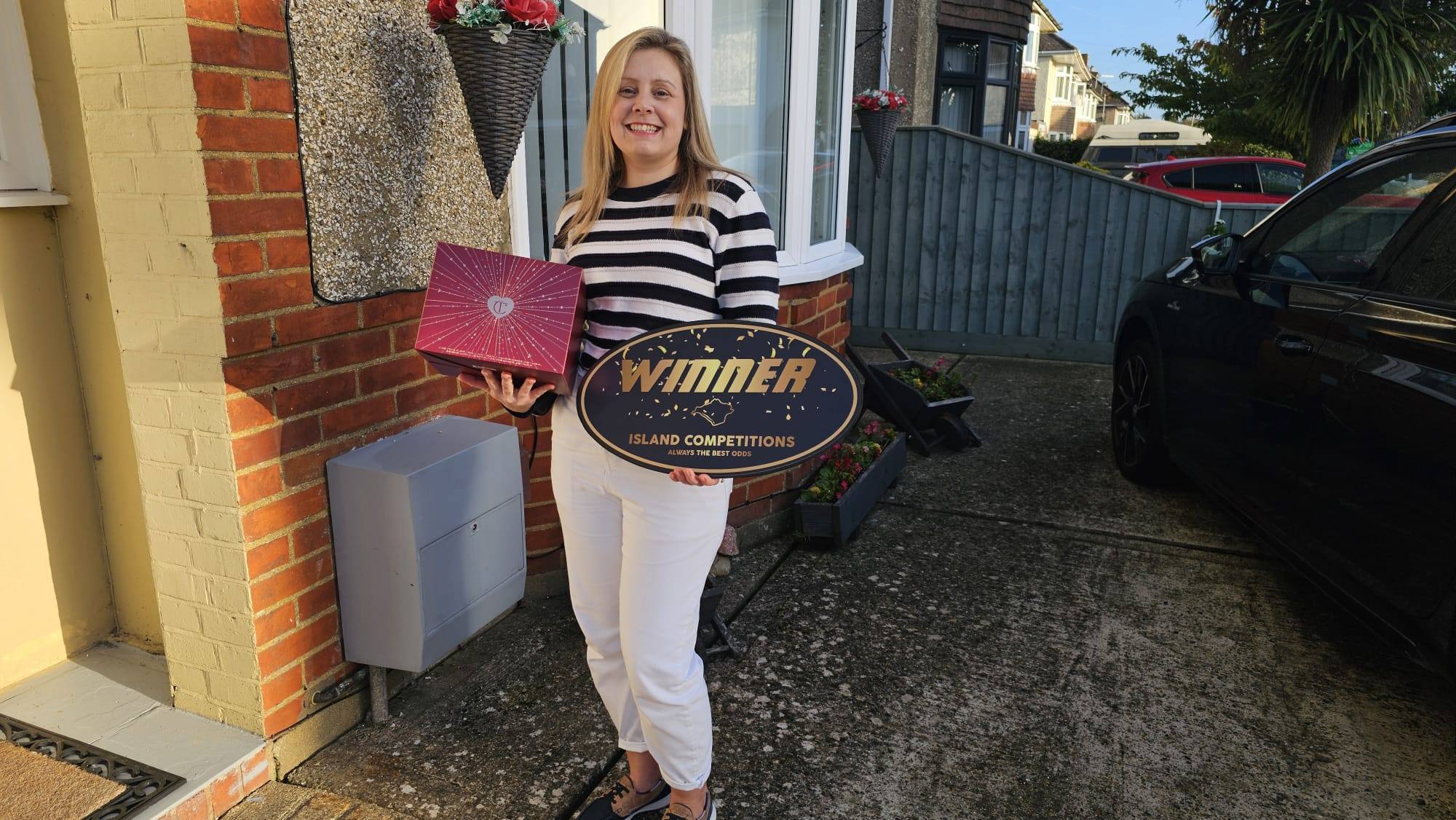 Winner of the Charlotte Tilbury Beauty products advent calendar ...