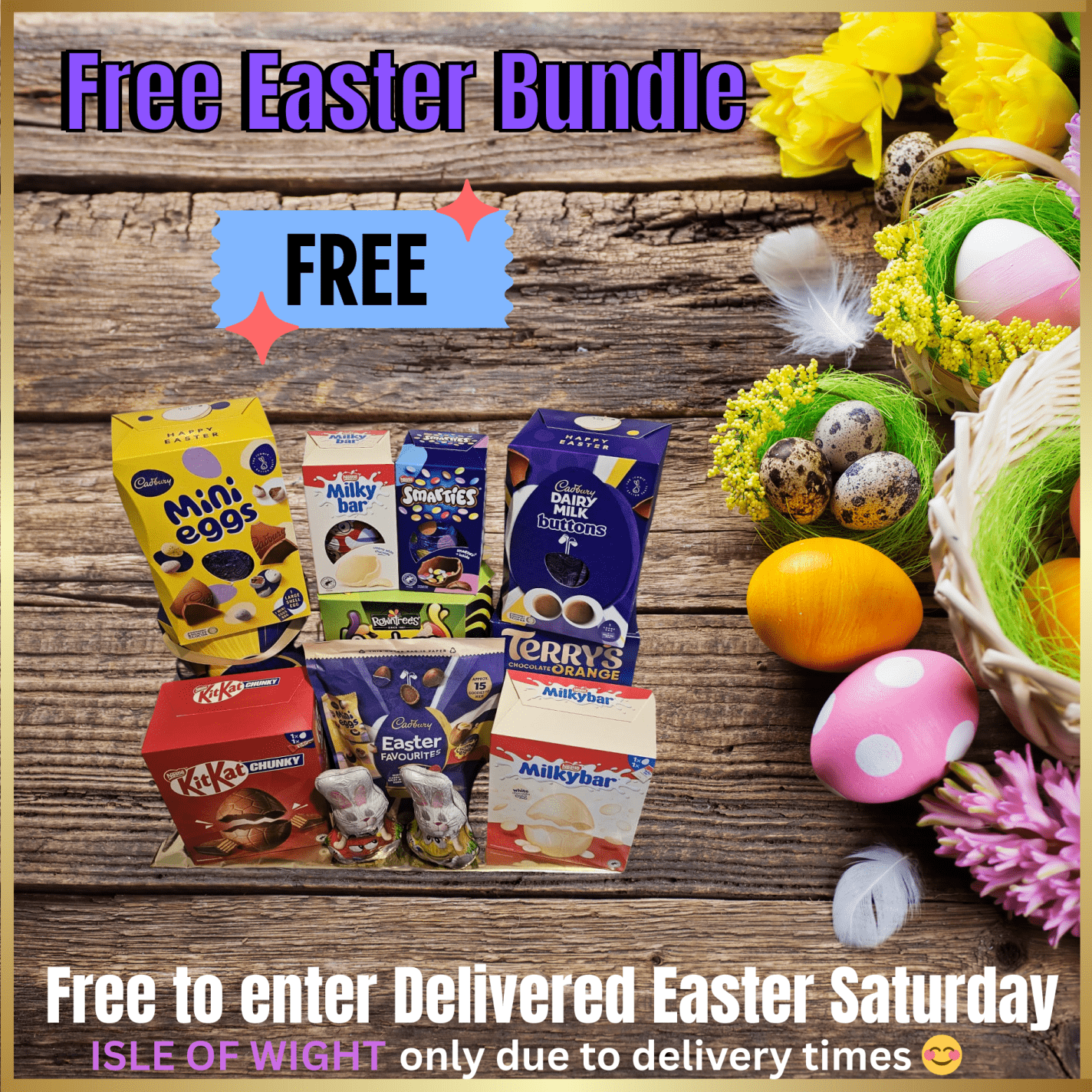 Free to enter Easter Egg Bundle | Island Competitions