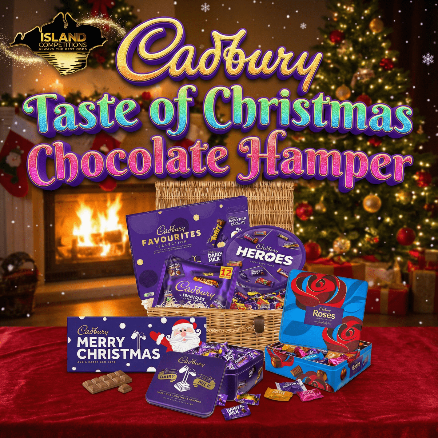 Cadbury Taste of Christmas Chocolate Hamper | Island Competitions