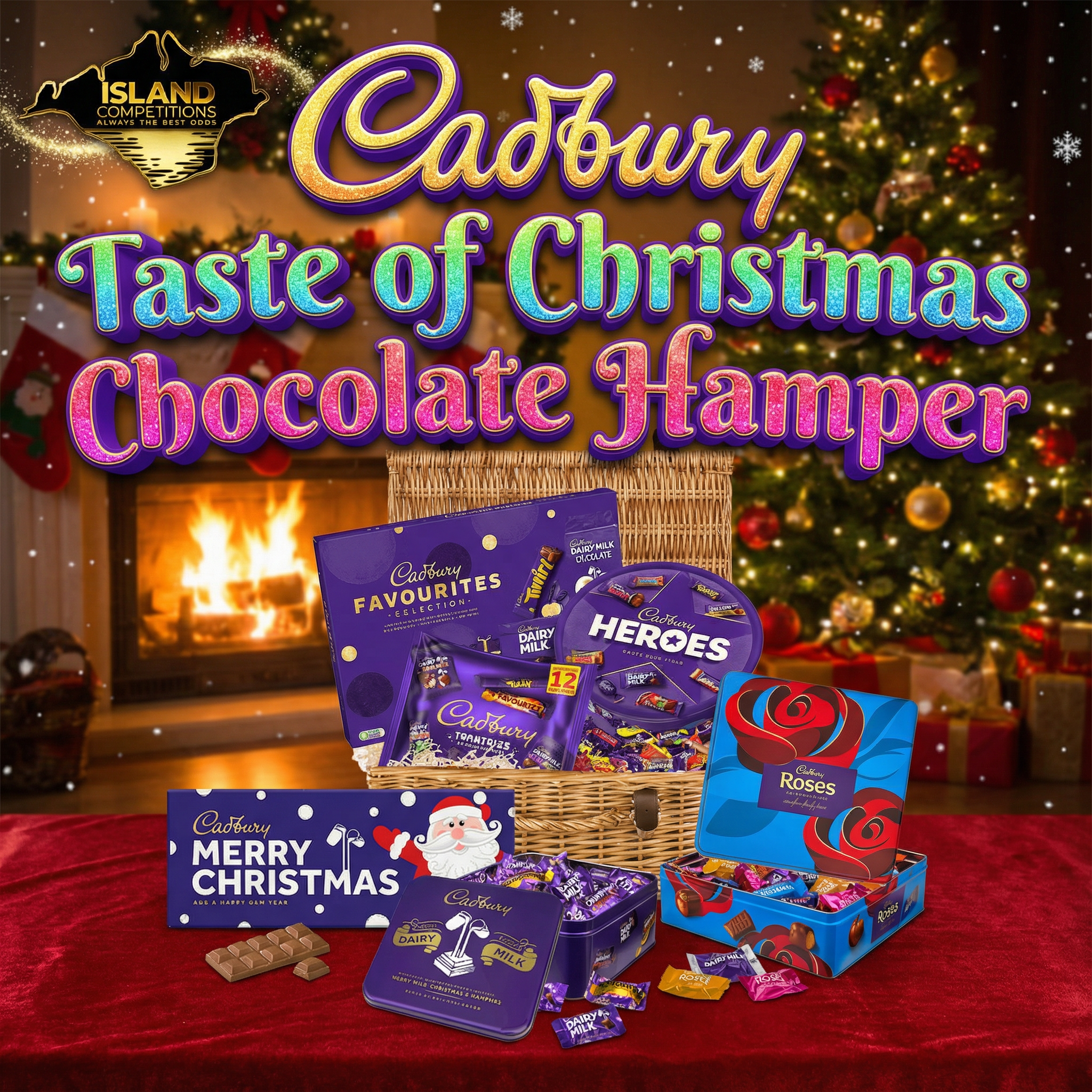 Cadbury Taste of Christmas Chocolate Hamper | Island Competitions