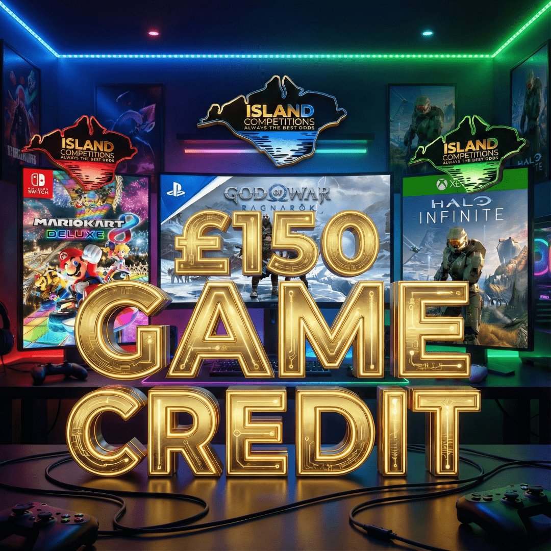 £150 Game Store Credit for any console | Island Competitions