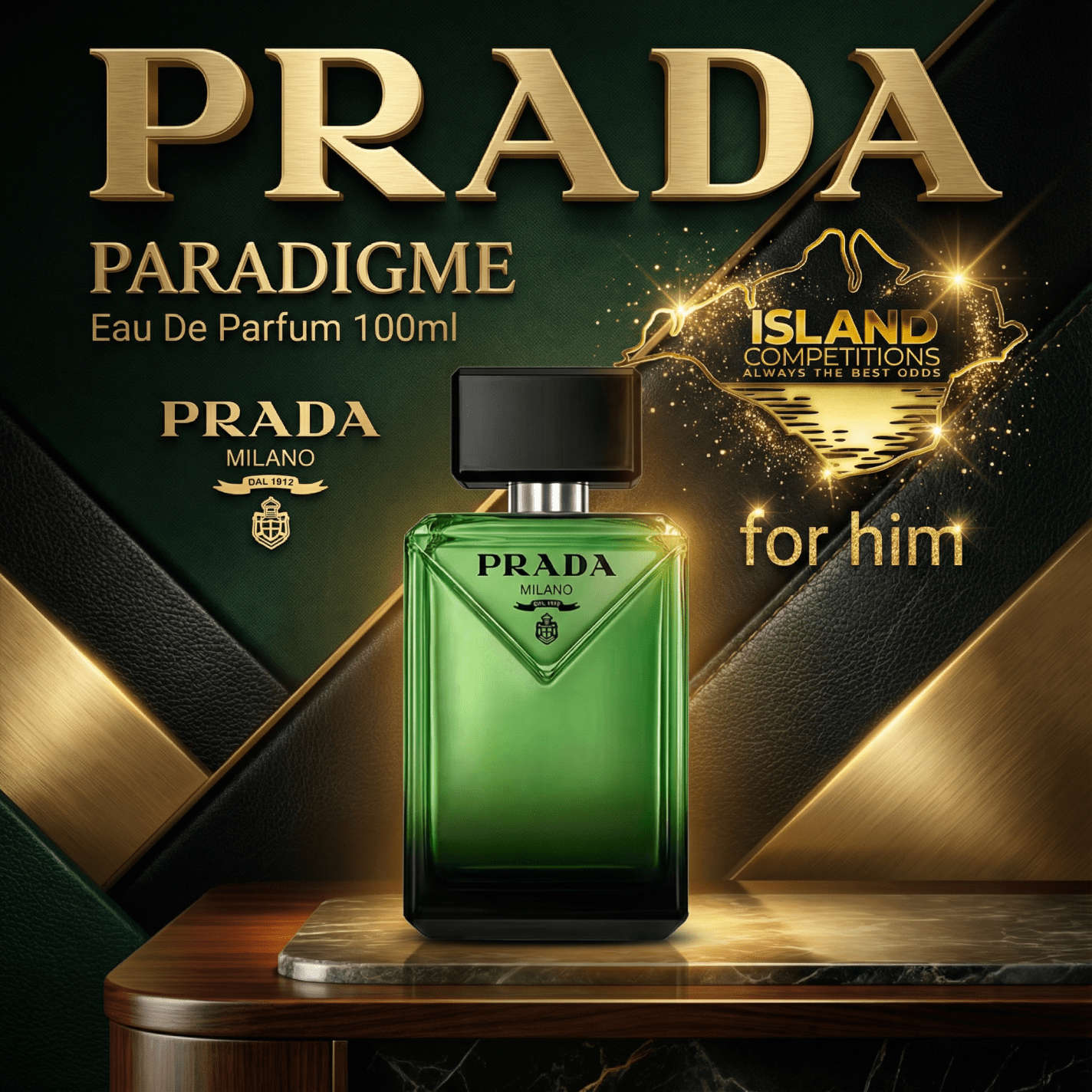 Prada PARADIGME Eau De Parfum 100ml ~~~~~~ | Island Competitions